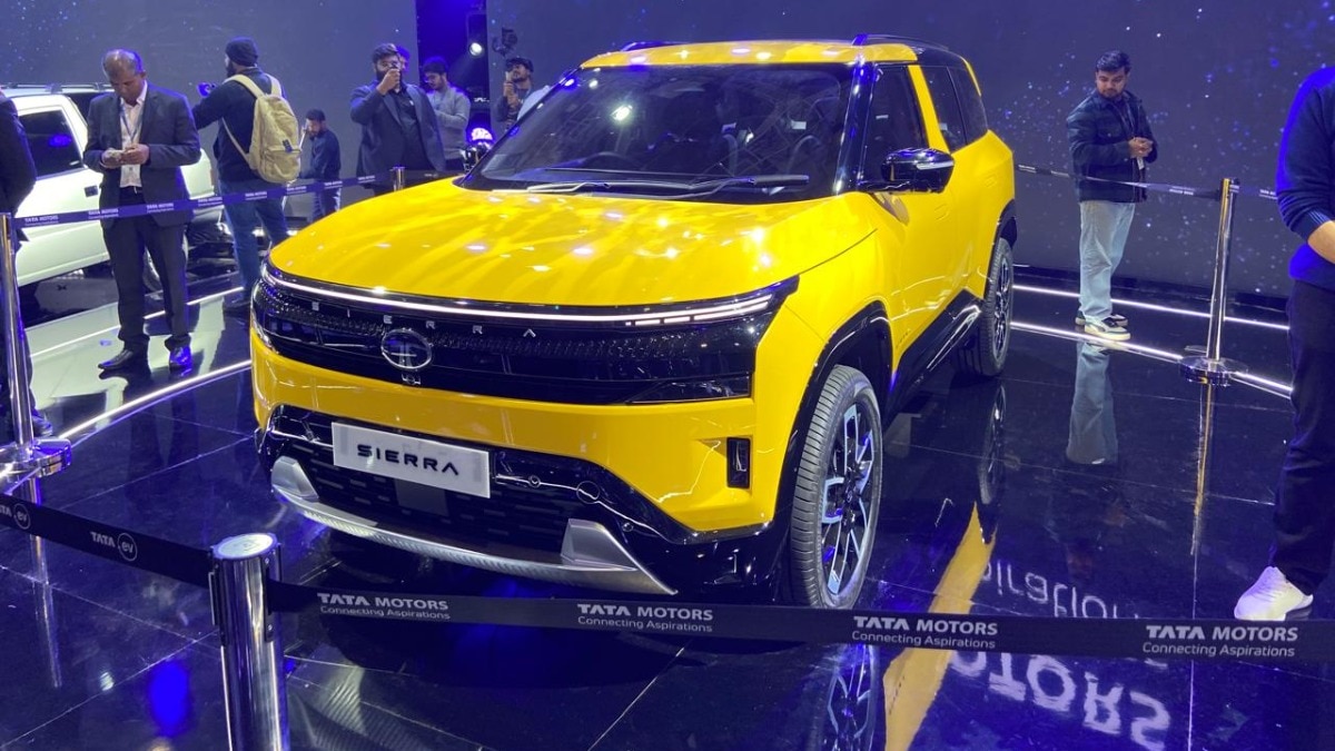 Tata Sierra, Harrier EV, Avinya X showcased at Bharat Mobility Global ...