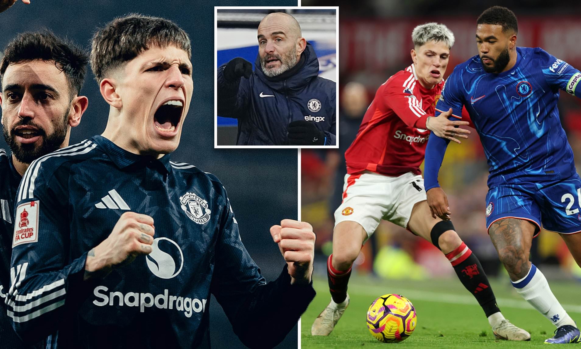 Chelsea 'hold initial talks over signing Alejandro Garnacho' as Man ...