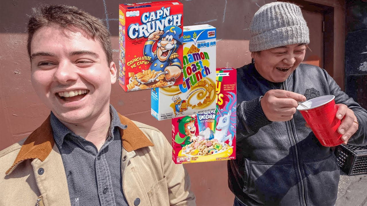 I Let Chinese People Try American Cereal for the First Time