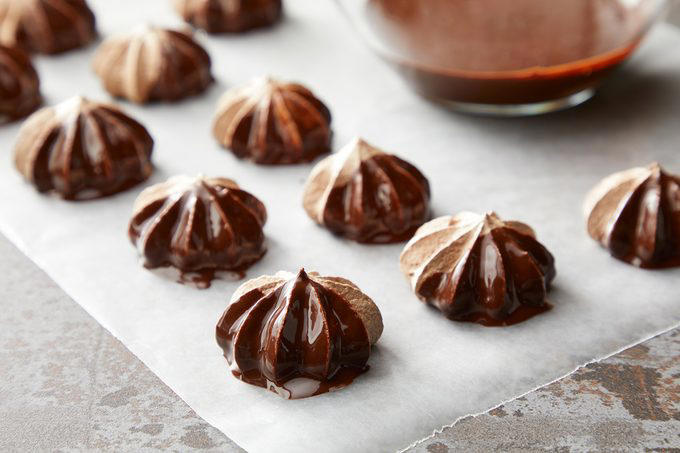 Chocolate Meringue Cookies
