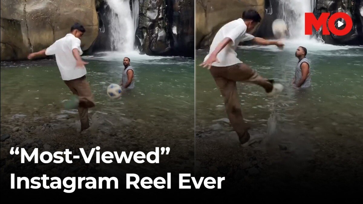 Who is the Indian behind one of the most-viewed reels on Instagram?