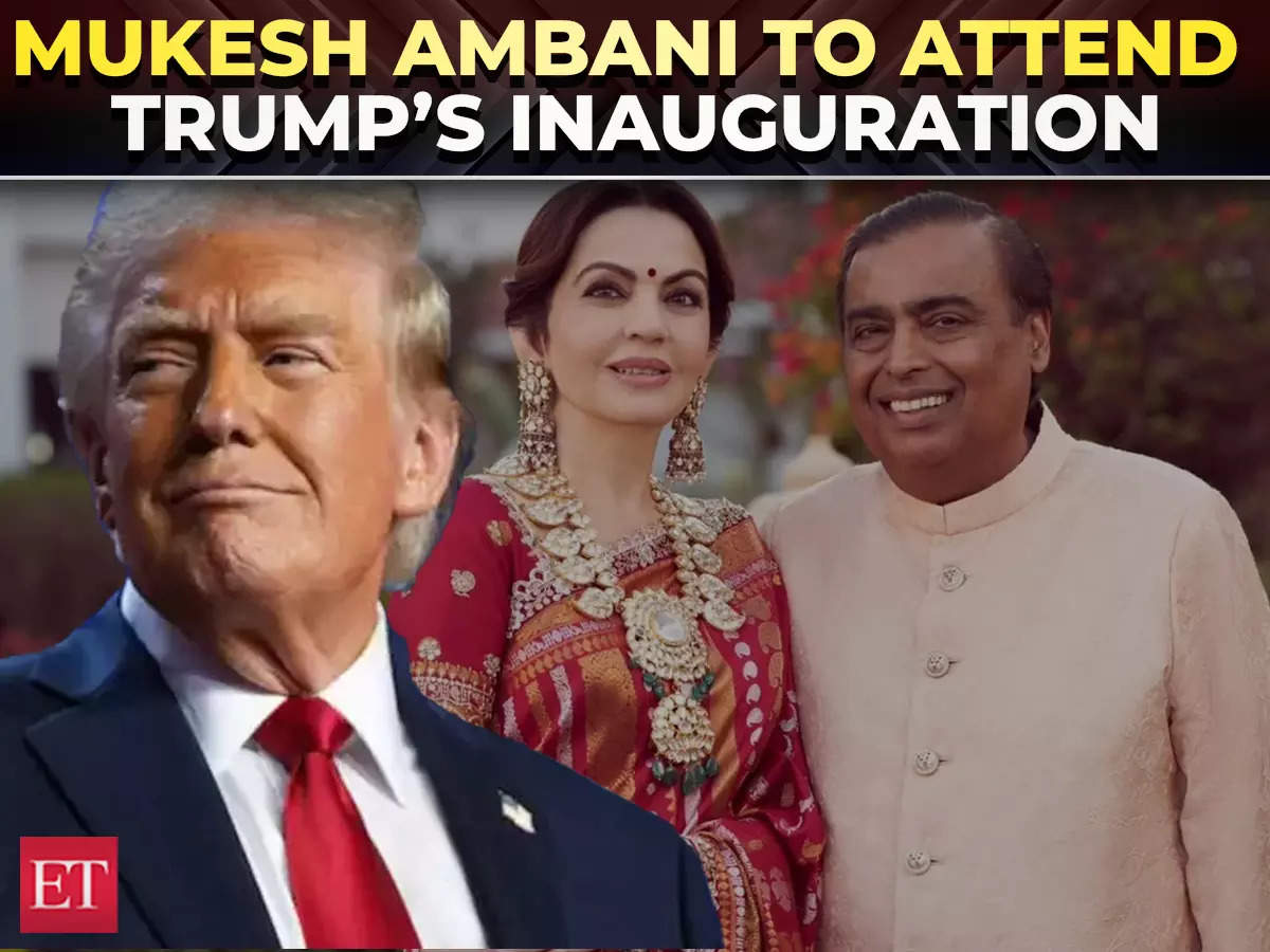 Mukesh, Nita Ambani to attend US President-Elect Trump's inauguration ...