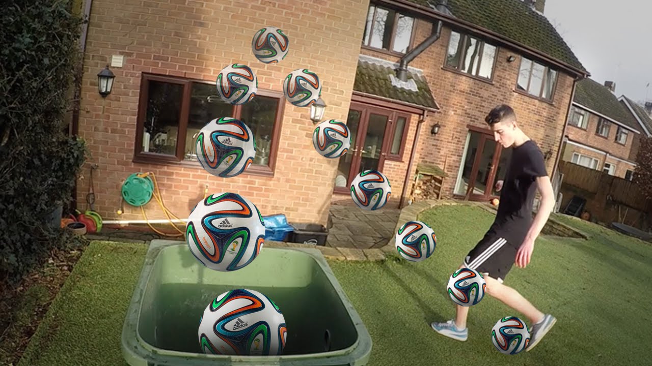 GoPro: 'Off the Wall' - Football Bin Trick Shots! Epic Moments!