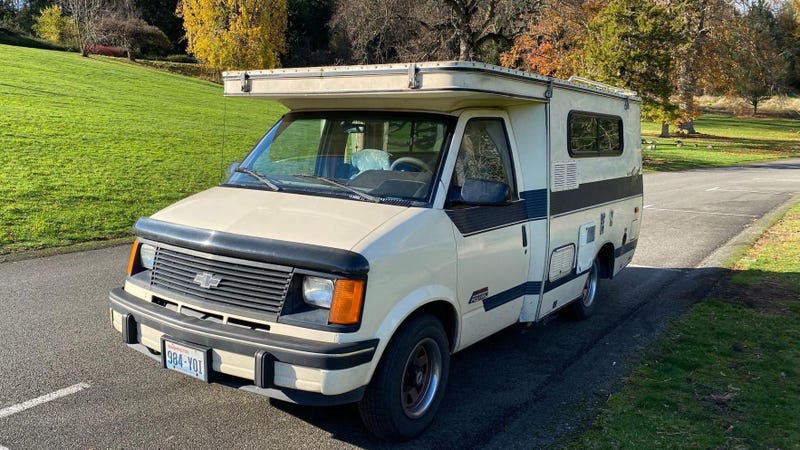 This 1991 Chevrolet Astro Tiger GT AWD Camper Has Me Seriously ...