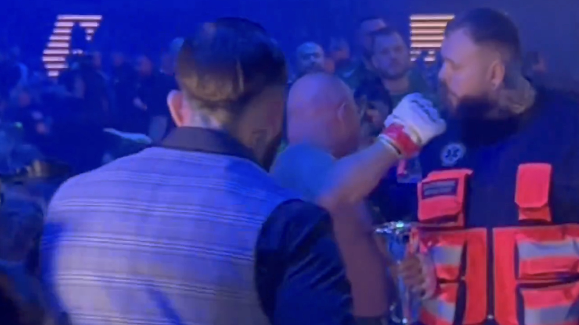 Missed Fists: 55-year-old fighter attacked by fan after insulting crowd ...