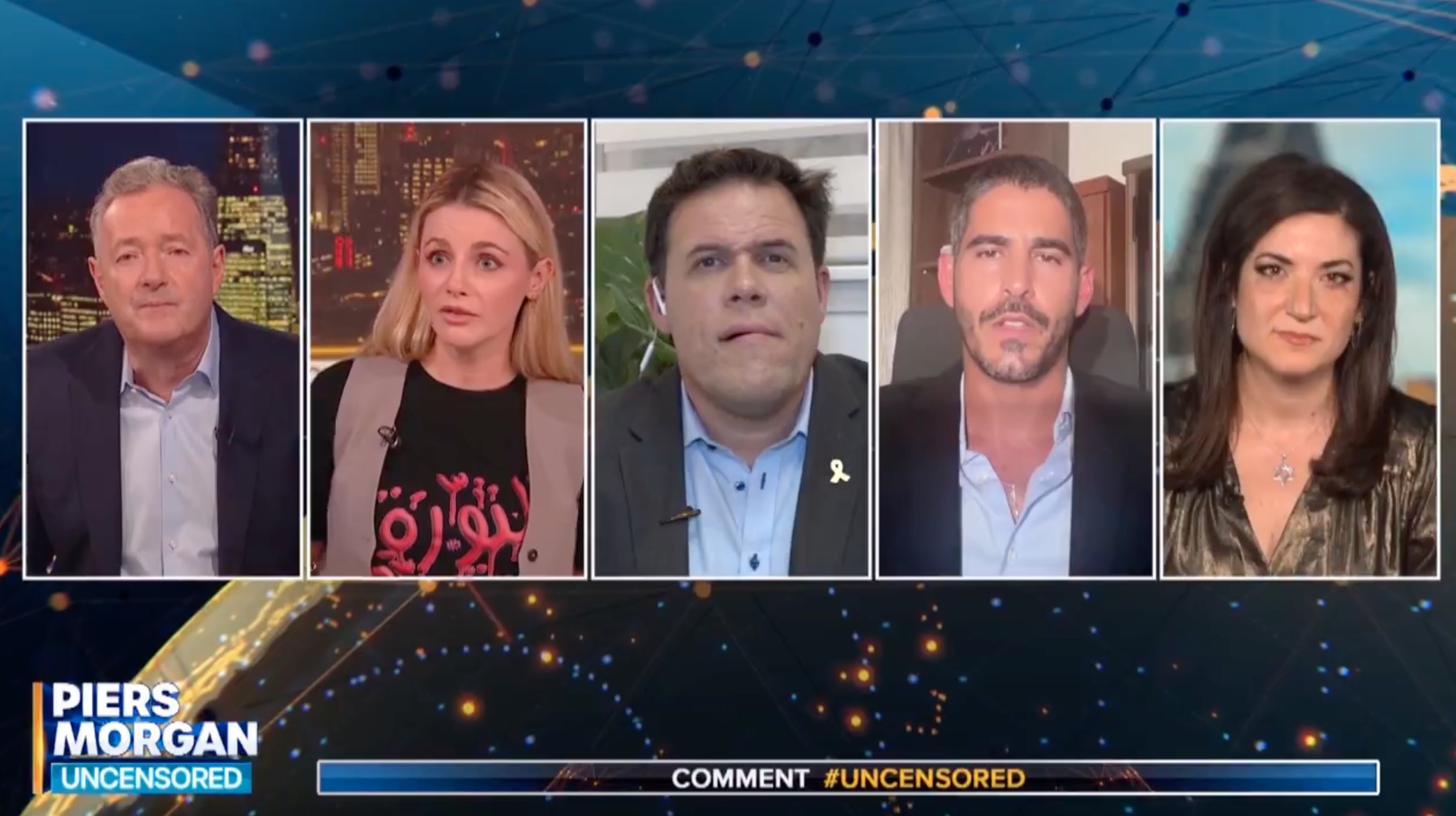 Piers Morgan Rips Guest Over ‘White Man’ Taunt During WILD Hamas Debate ...