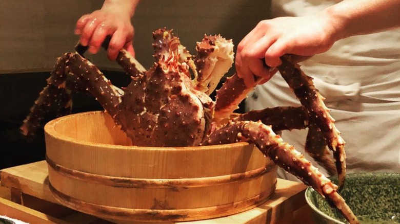 Japan's Most Expensive Michelin-Starred Restaurant Makes Crab King