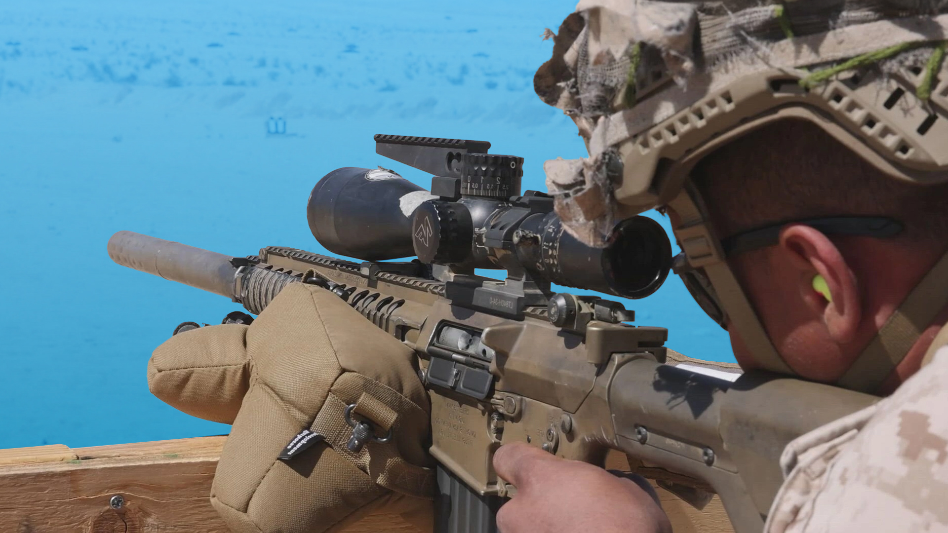 U.S. Military Sniper’s edge: The M110 and Barrett M82