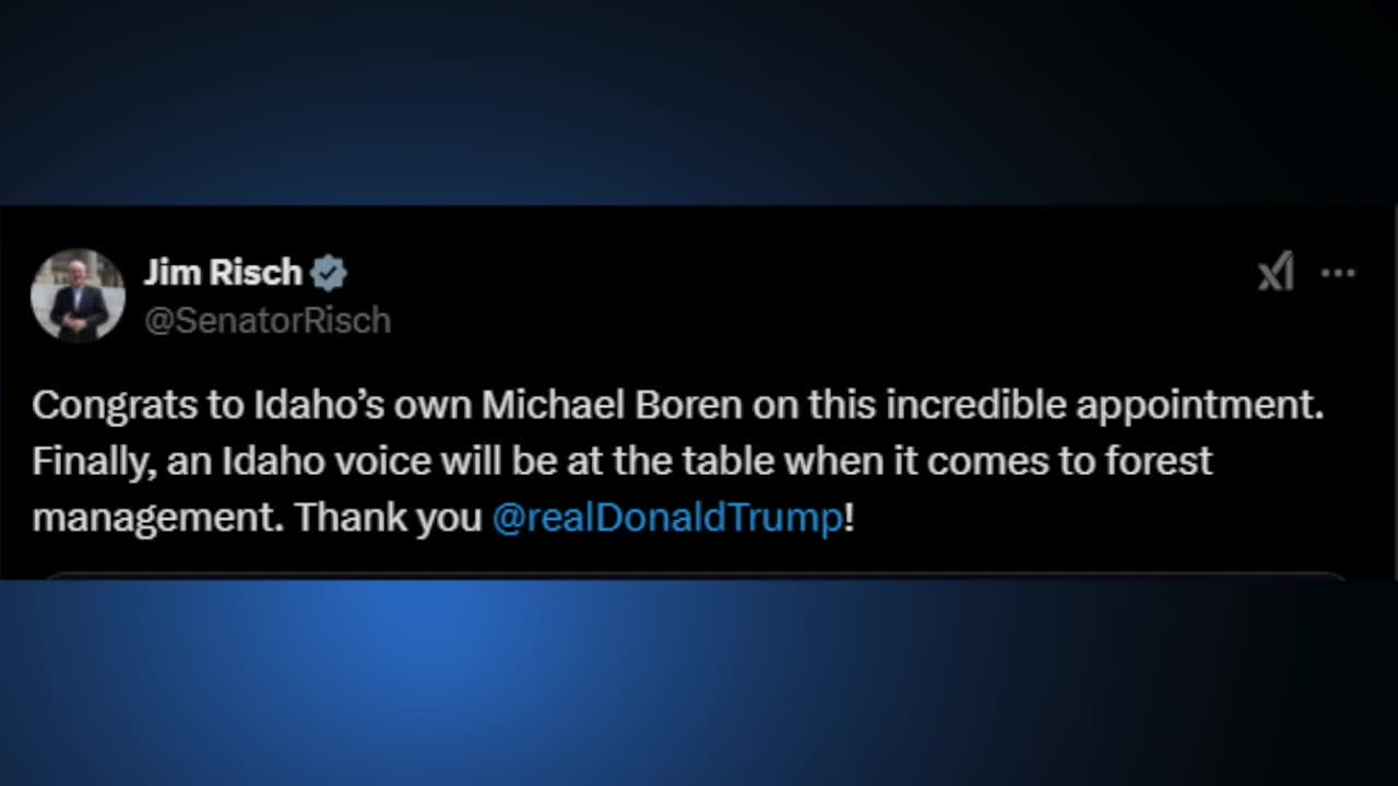 Trump selects Idaho's Michael Boren to Dept. of Agriculture