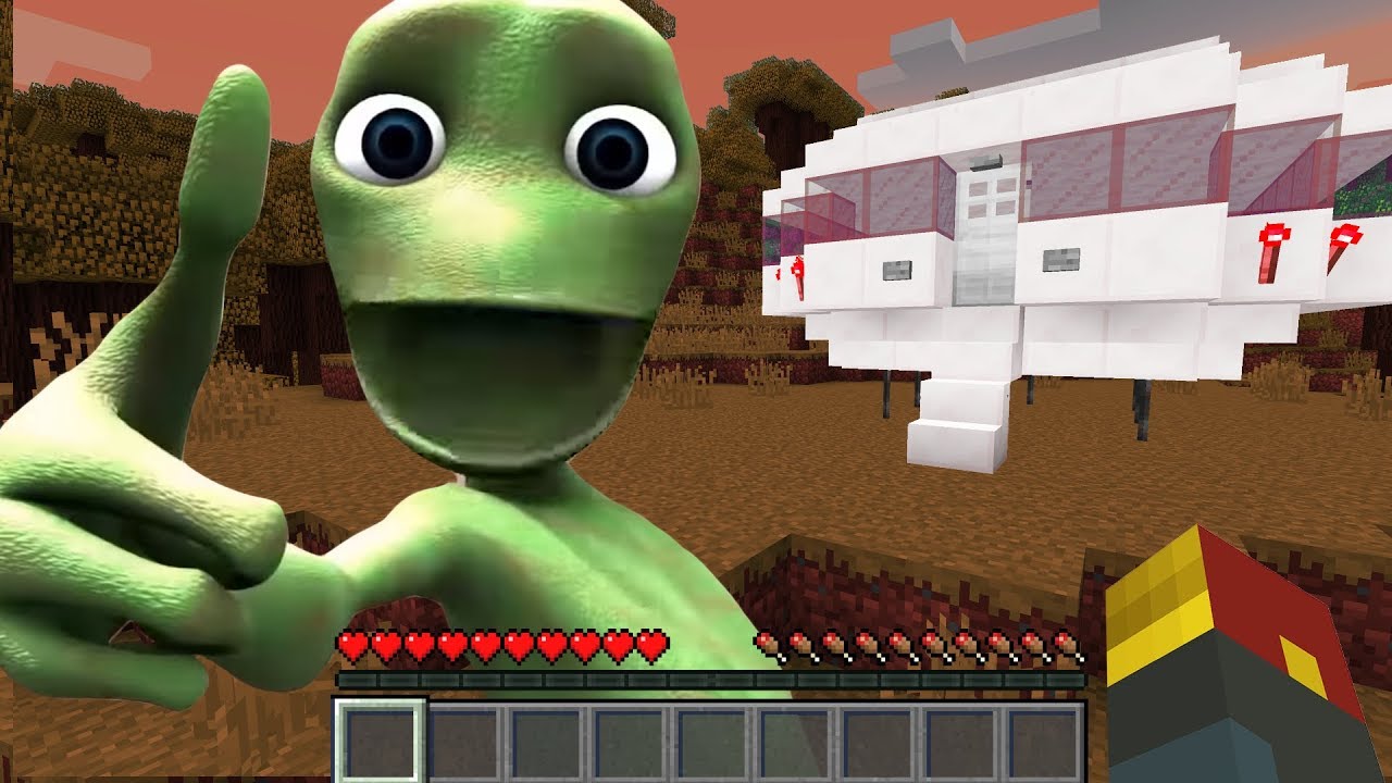 I found Dame tu Cosita in Minecraft *crashed*