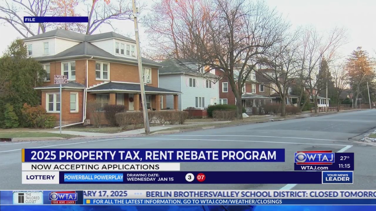 Pennsylvania Property Tax, Rent Rebate Program now accepting applications