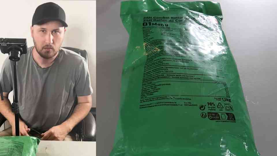 Tasting United Nations UN Military MRE Combat Ration Pack (Meal Ready ...