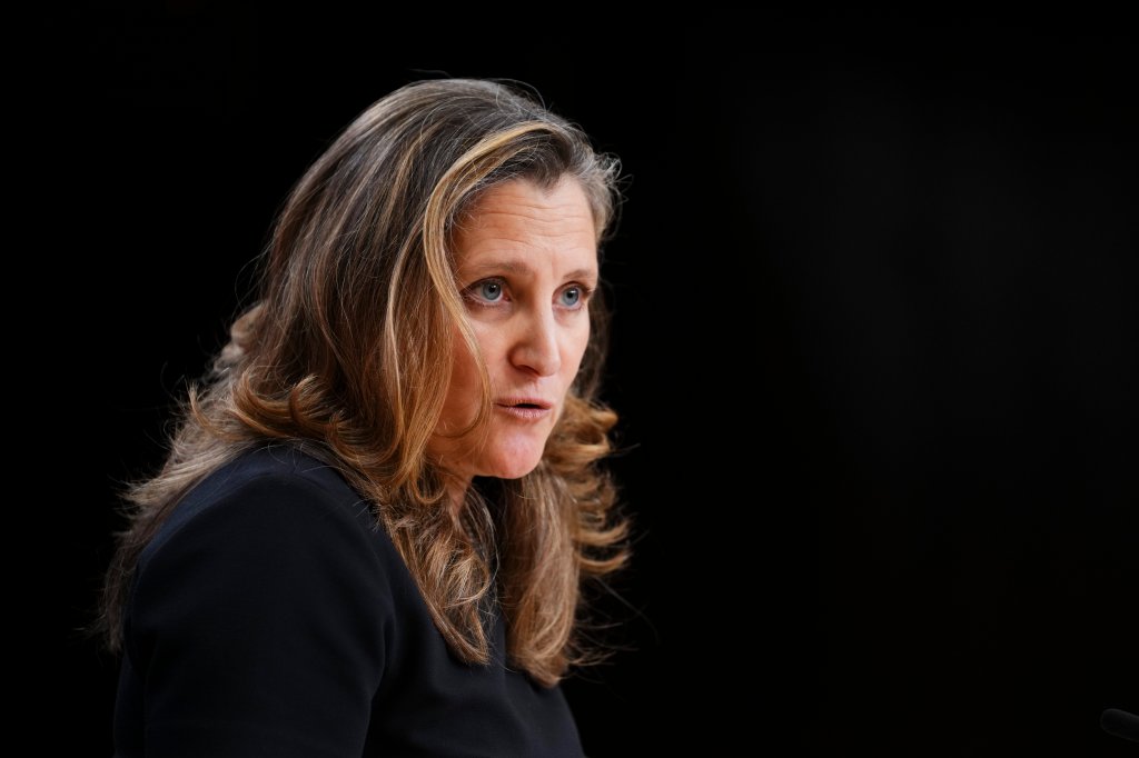 Freeland will run to be Liberal leader: ‘Running to fight for Canada’