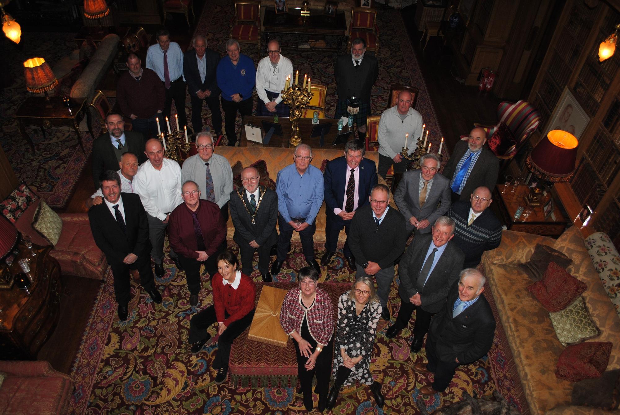 Duchess of Northumberland holds reception at Alnwick Castle for town's ...