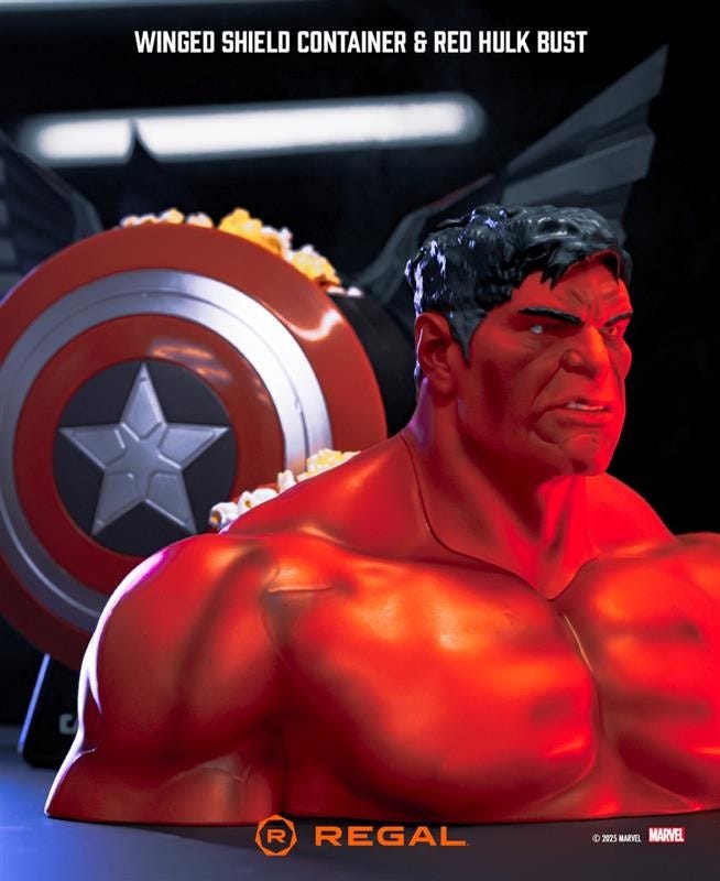 'Captain America: Brave New World' popcorn bucket to hit AMC, Cinemark ...