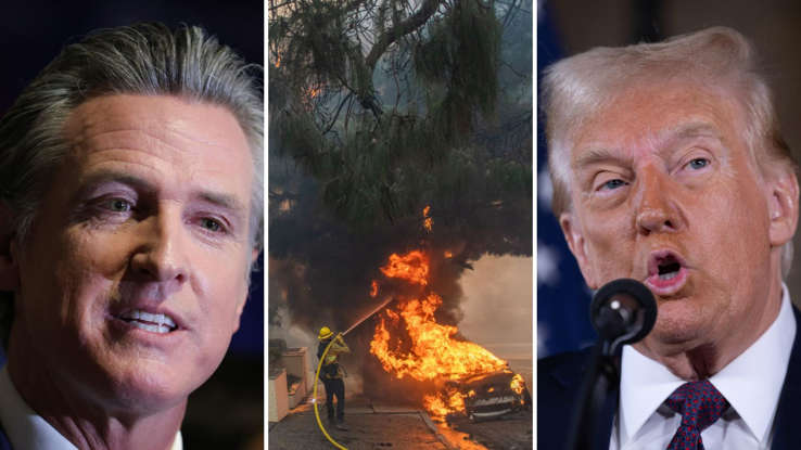 It’s war between Donald Trump and Gavin Newsom It’s war between Donald Trump and Gavin Newsom