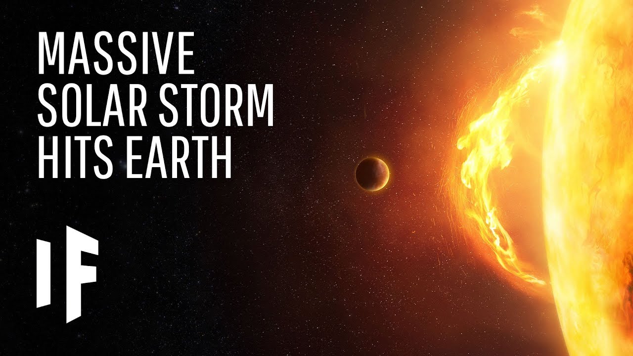 Imagine the destruction if a massive solar storm hit Earth