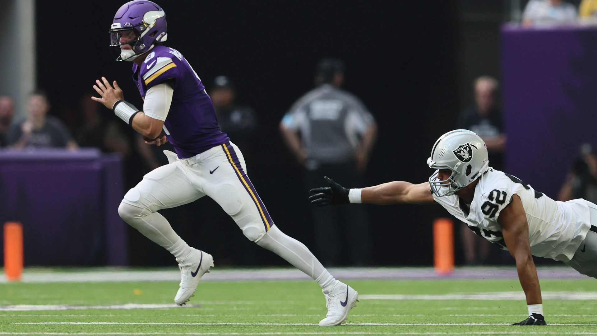 Raiders quarterback 2025: A trade for J.J. McCarthy?