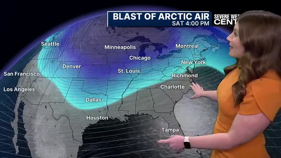 Friday afternoon forecast update with Meteorologist Danielle Miller