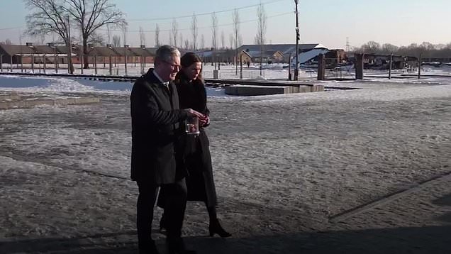 Starmer visits 'harrowing' Auschwitz and vows renewed fight against ...