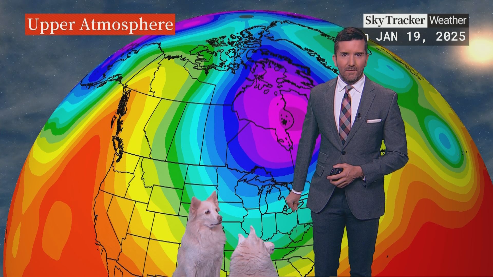 Deep cold moving into Eastern Canada
