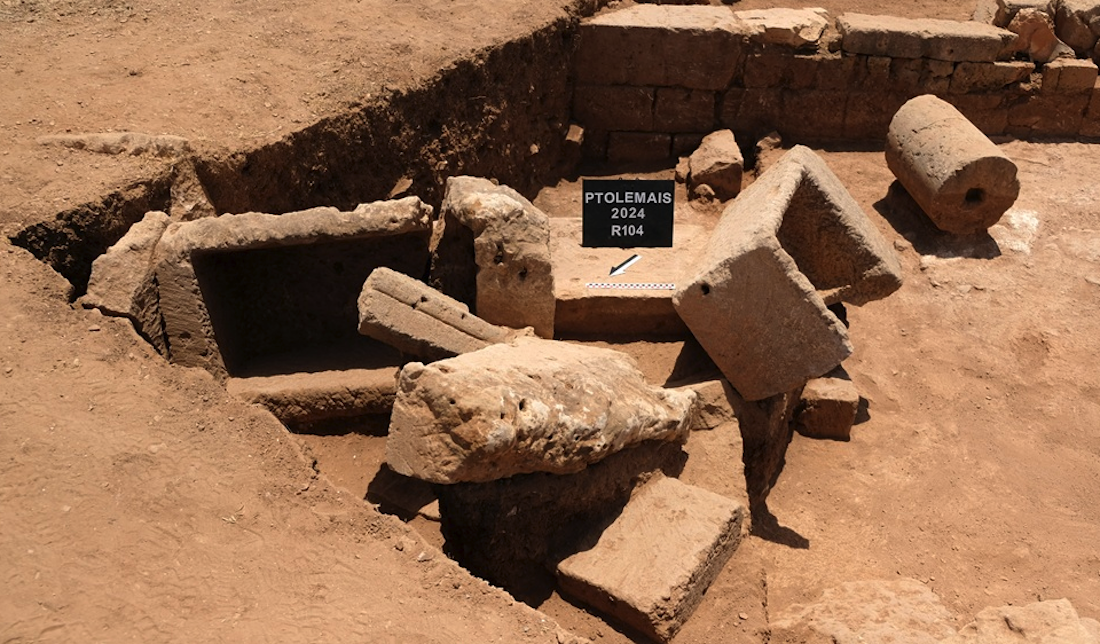 Mysterious Face Found in Ancient Libyan Cistern Baffles Archaeologists