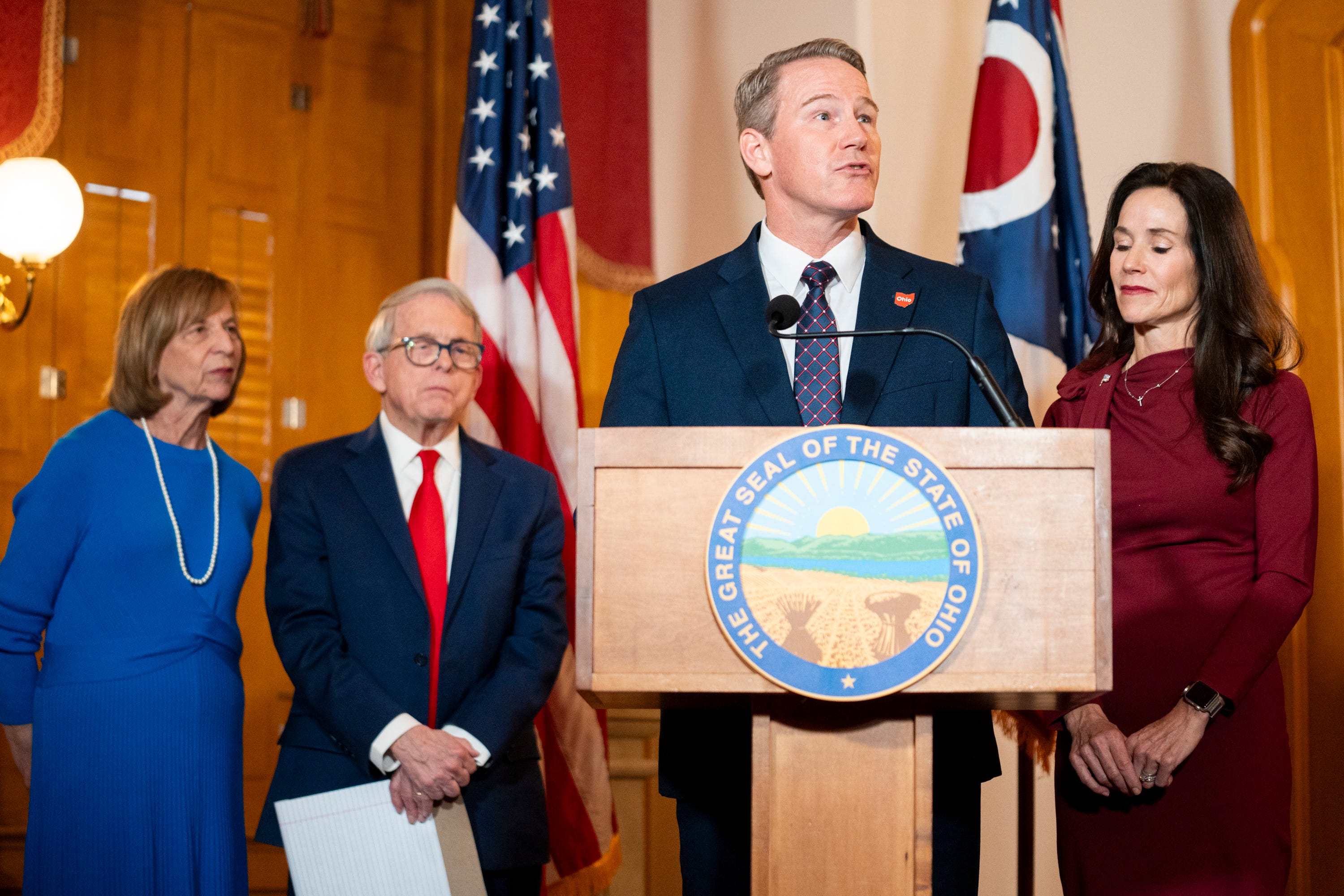 JD Vance's Senate seat to be filled by Ohio Lt. Gov. Jon Husted, DeWine ...