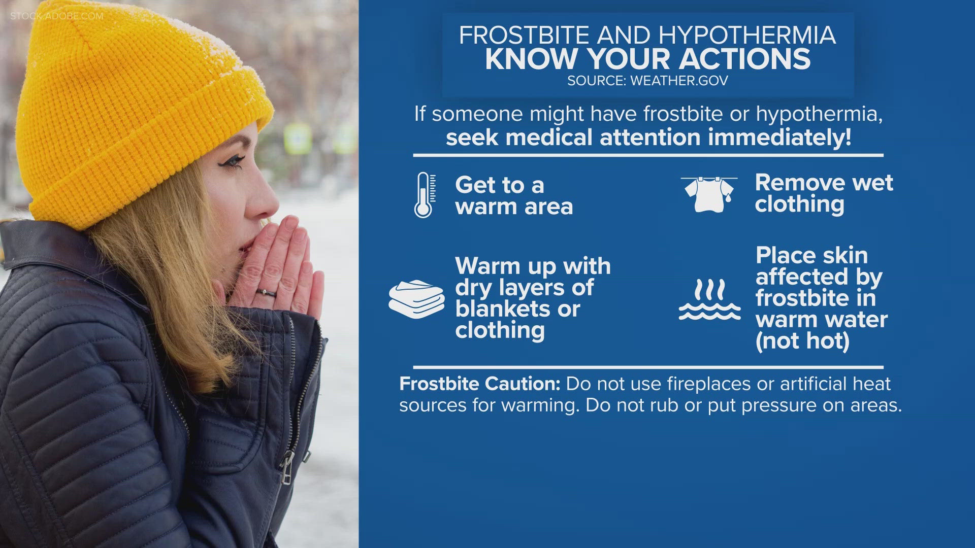 How to stay warm in the extreme cold