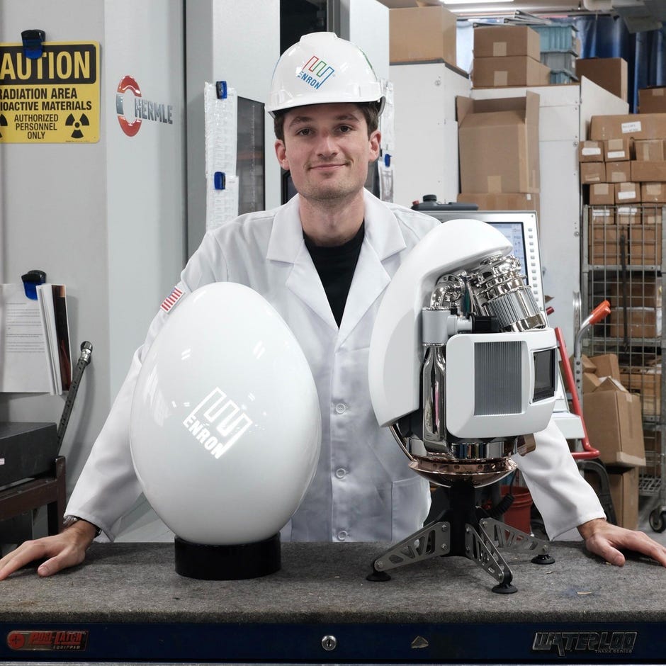 The 'Enron Egg' At-Home Nuclear Reactor Is a Parody Product