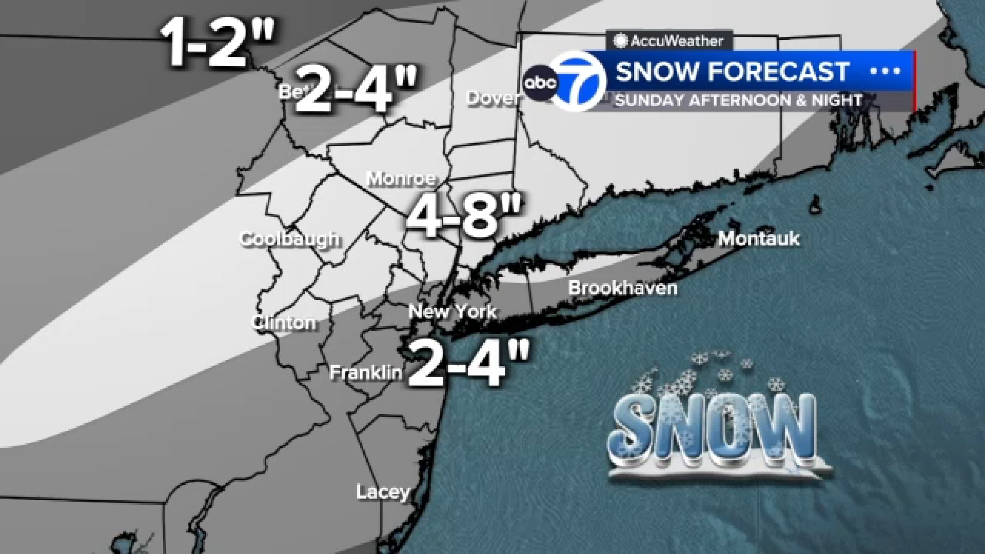 AccuWeather Alert: Sunday snow then an Arctic blast