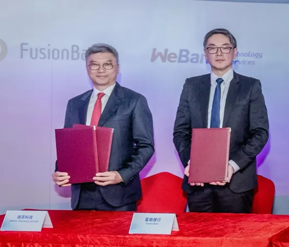 Fusion Bank, WeBank ink commercial cooperation agreement
