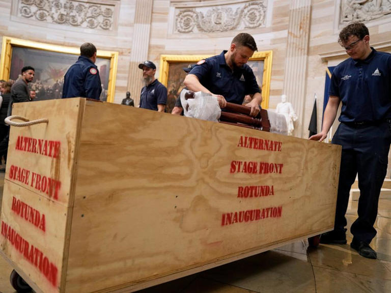 Trump moves inauguration inside, 'vast majority' of ticketed guests can ...