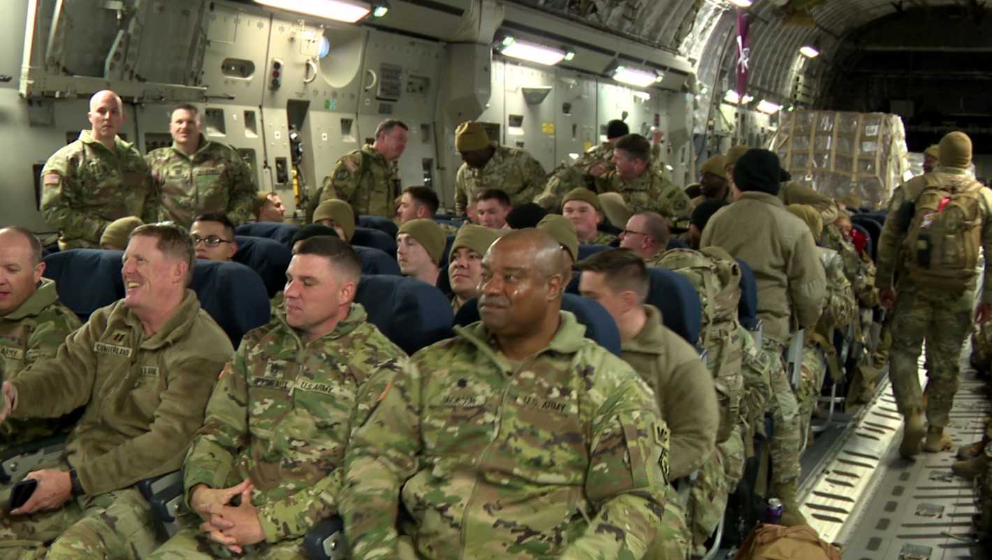 Mississippi National Guard deploys for presidential inauguration