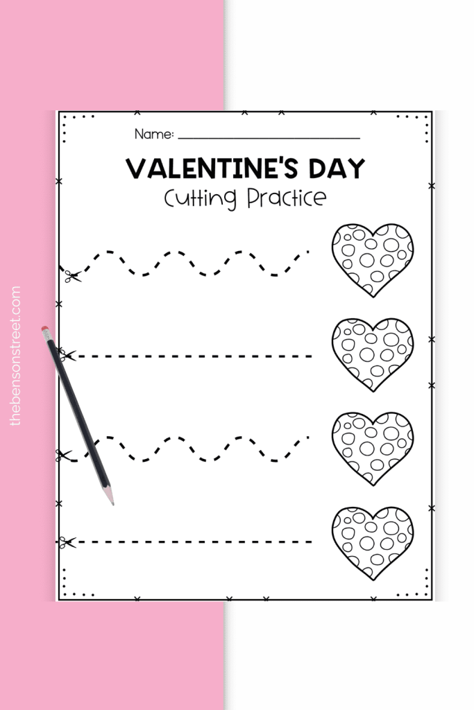 Free Printable Valentine Preschool Worksheets: 12 Different Activities