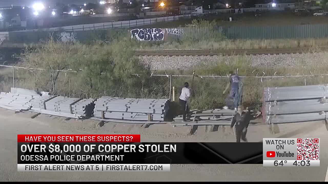 HAVE YOU SEEN THESE SUSPECTS? OPD looking for copper thieves