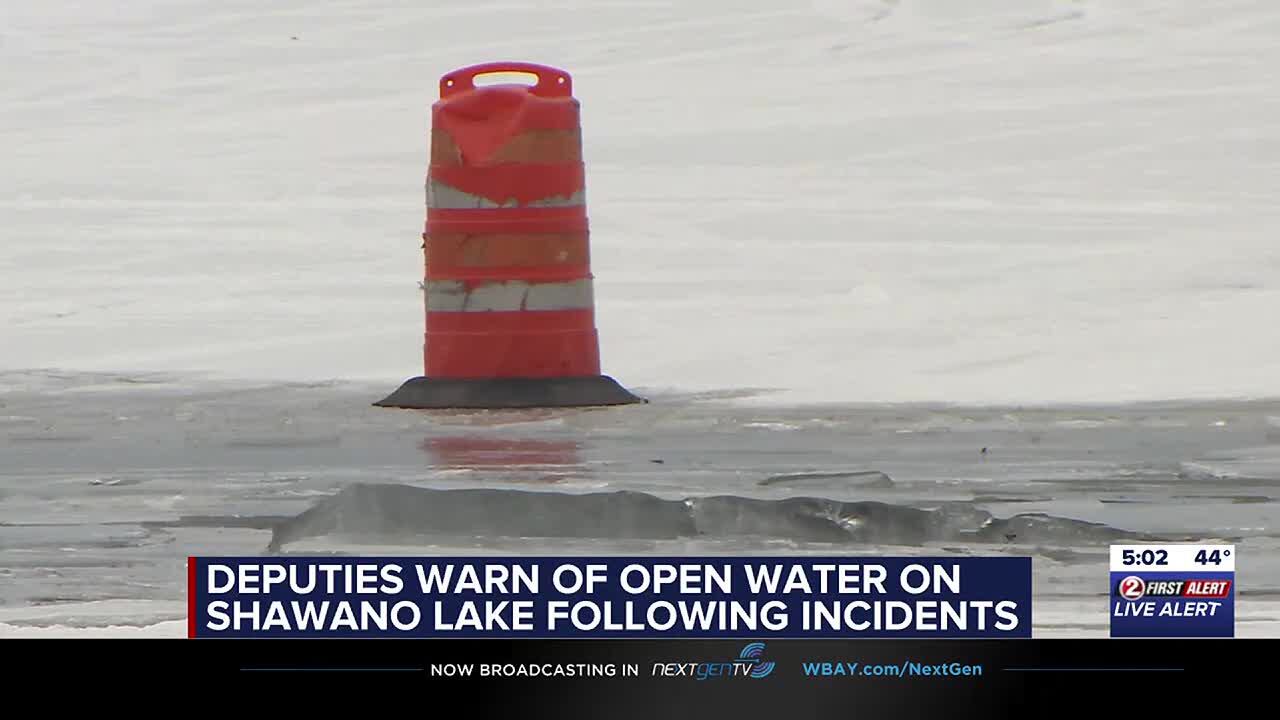Shawano County Sheriff’s Office warns of open water on Shawano Lake