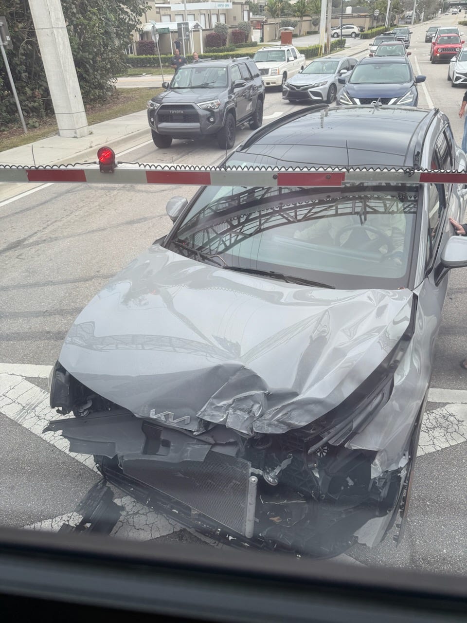 Brightline train strikes vehicle in Palm Beach Gardens; driver reports ...