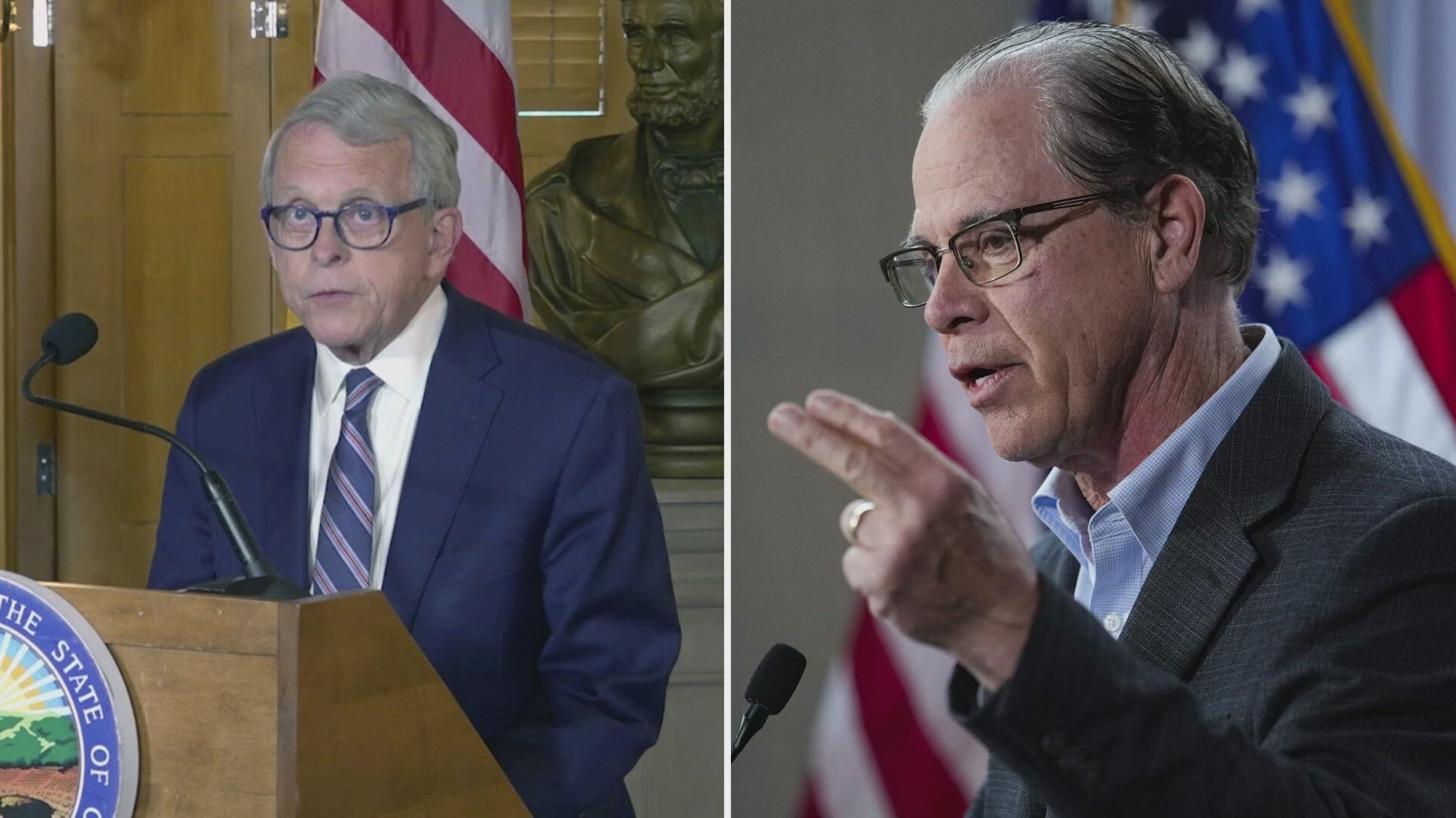DeWine, Braun place wager on Ohio State-Notre Dame national title game