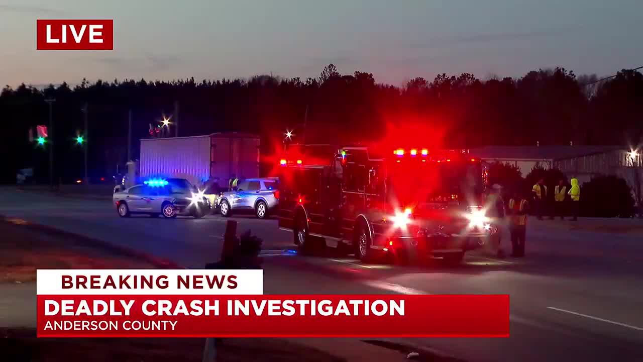 Motorcyclist dies after collision involving tractor-trailer in Anderson Co.
