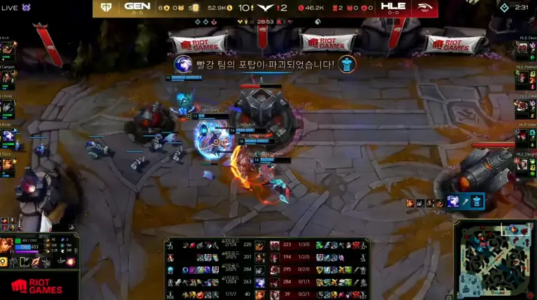 LCK最失败的转会？GEN零封HLE，T1、Zeus、HLE形成三输局面？