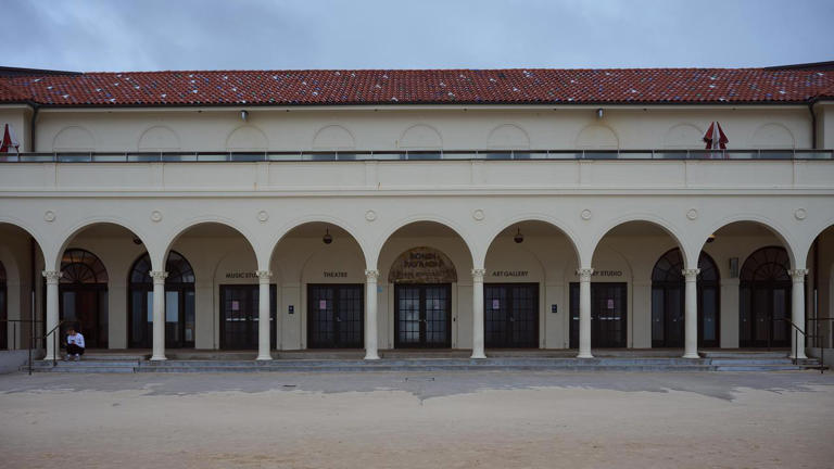 Iconic beach unrecognisable after storm