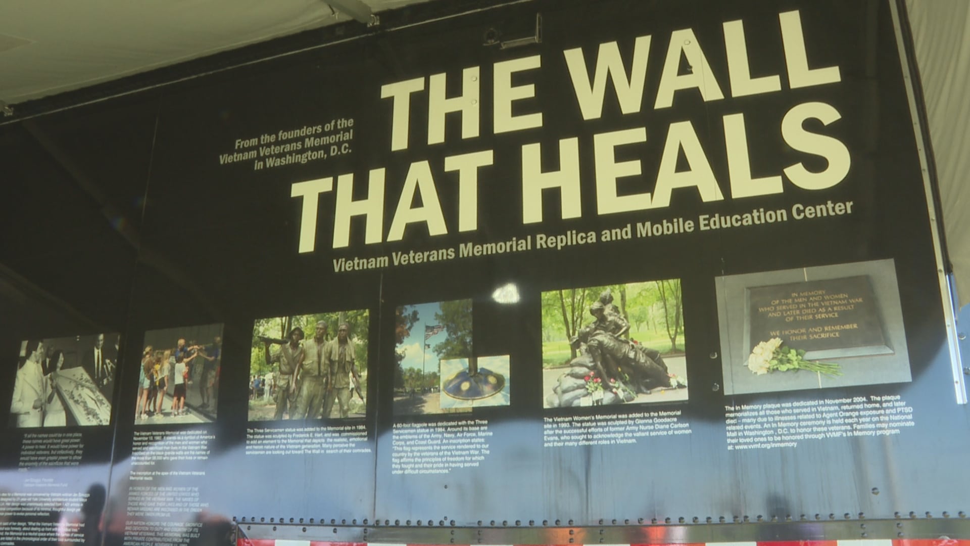 Three-quarter scale replica of Vietnam Veterans Memorial coming to D ...