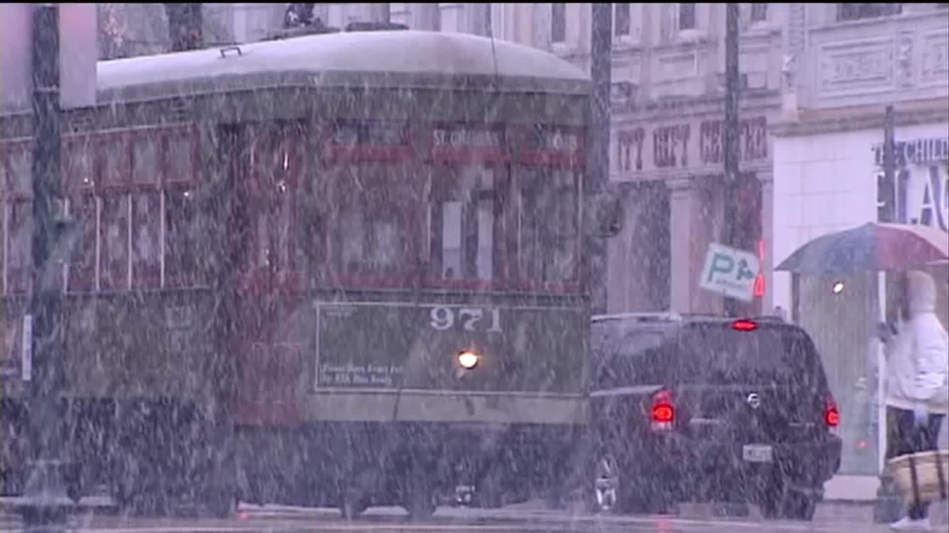 New Orleans snowfall, Dec. 11, 2008