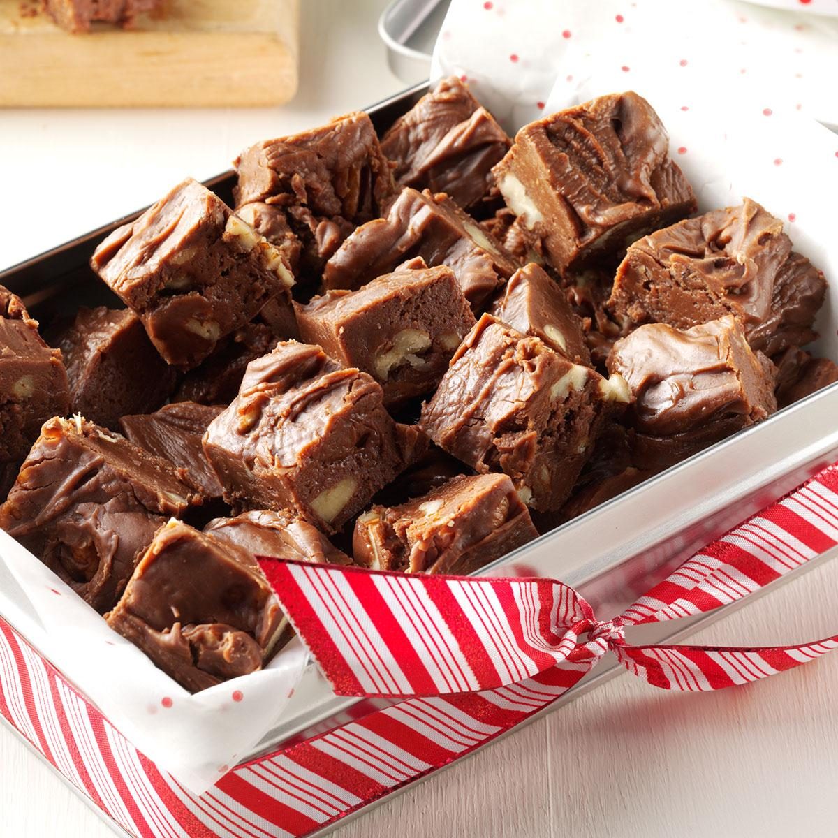 Three-Chocolate Fudge