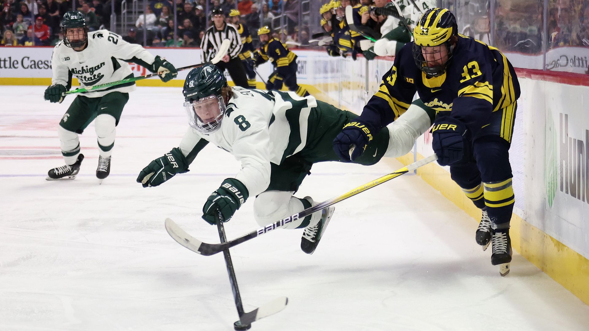 Hockey Preview: Michigan and Michigan State face off in Elite Eight rematch