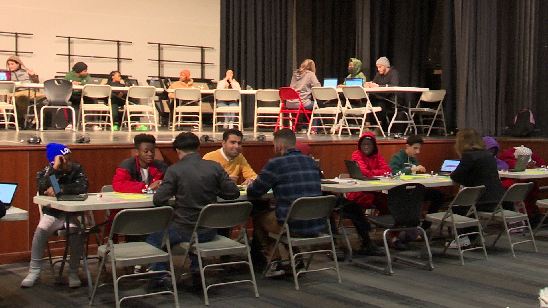 East High School’s newcomer students present projects to gain confidence