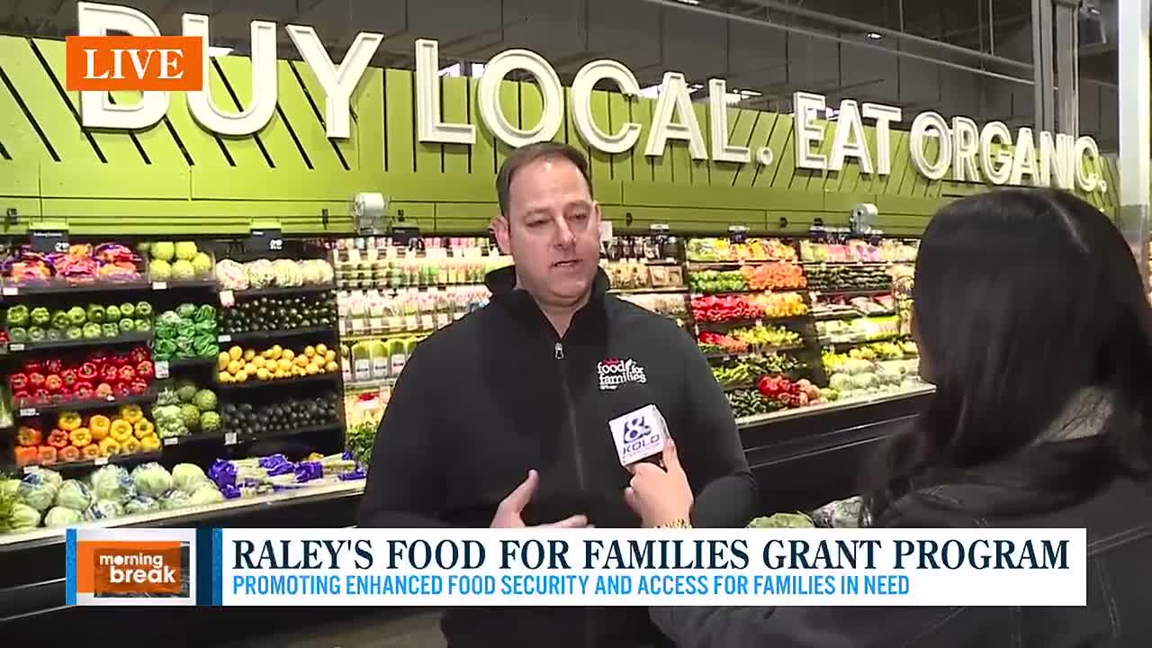 Raley’s Announces New Food for Families Grant Program