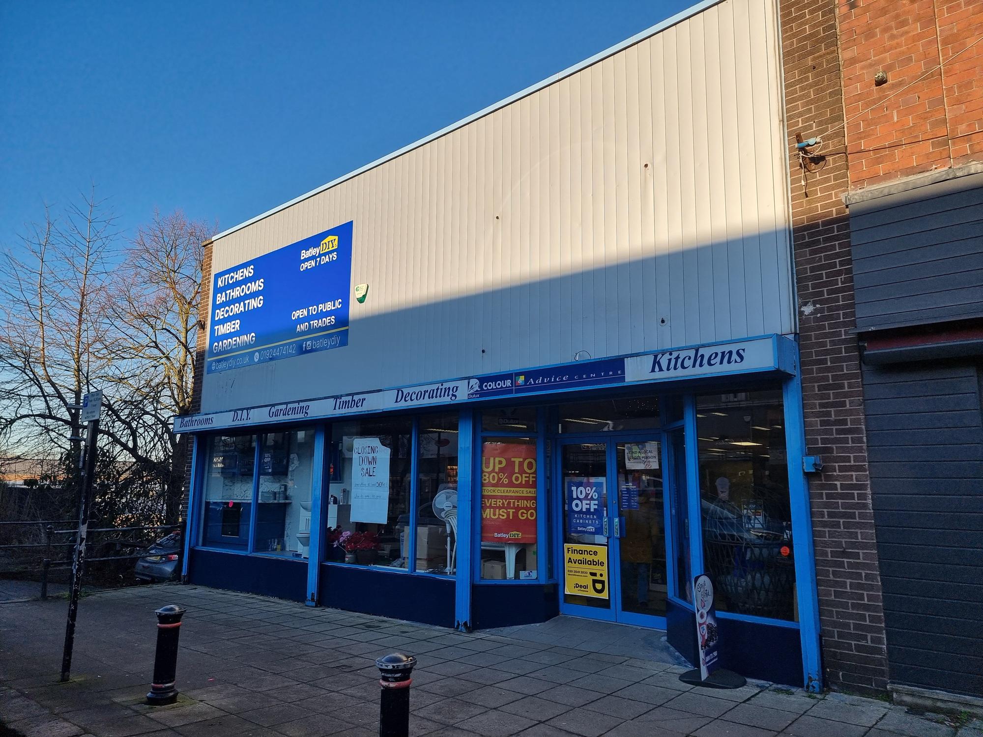 Shops closing in 2025: ‘Everything must go’ at much-loved Batley DIY ...