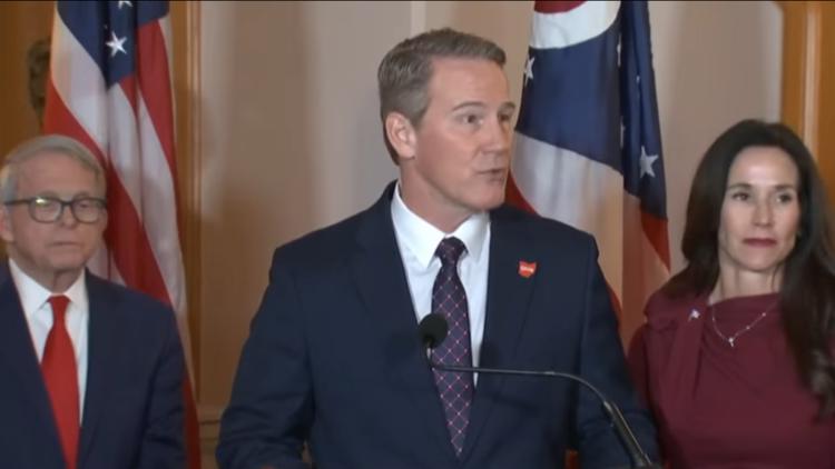 Ohio Gov. Mike DeWine appoints Lt. Gov. Jon Husted to fill Vice ...