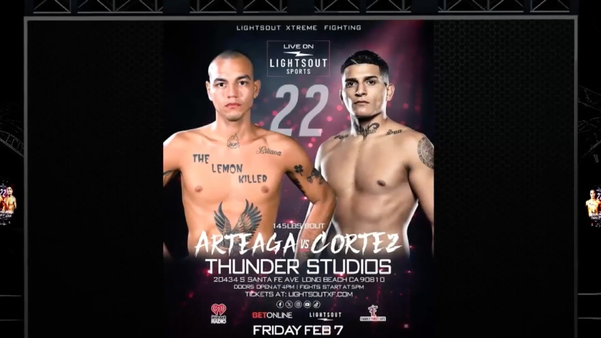 Debut Fighter Faces Alex 'Lemon Killer' Artiaga at LXF